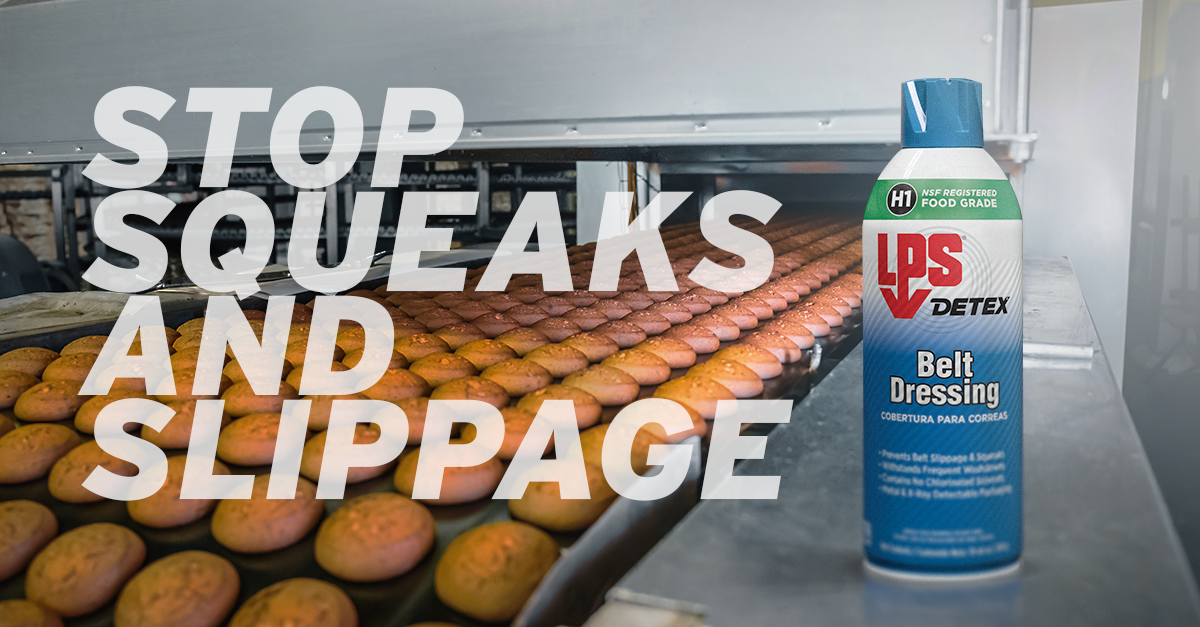 LPS® DETEX® Belt Dressing and Food